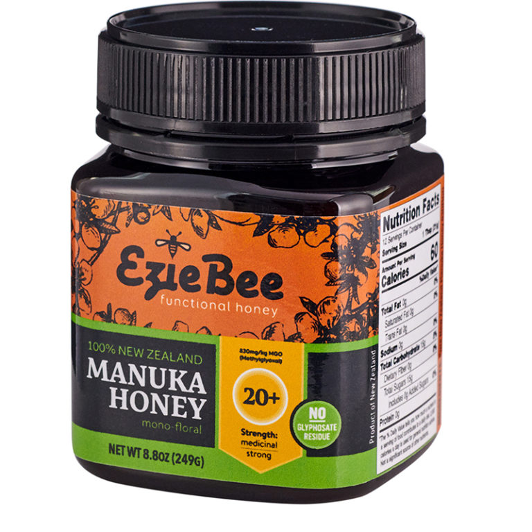 Ezie Bee New Zealand Honey Rebranding by Upstart Food Brands