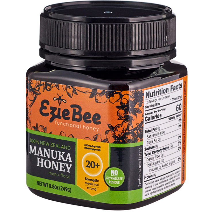 Ezie Bee New Zealand Honey Rebranding by Upstart Food Brands