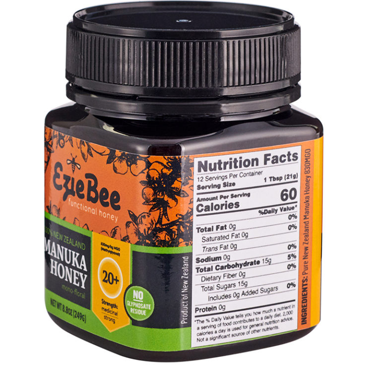 Ezie Bee New Zealand Honey Rebranding by Upstart Food Brands